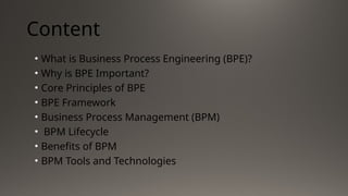 Introduction to Bussinessprocessengineering.pptx