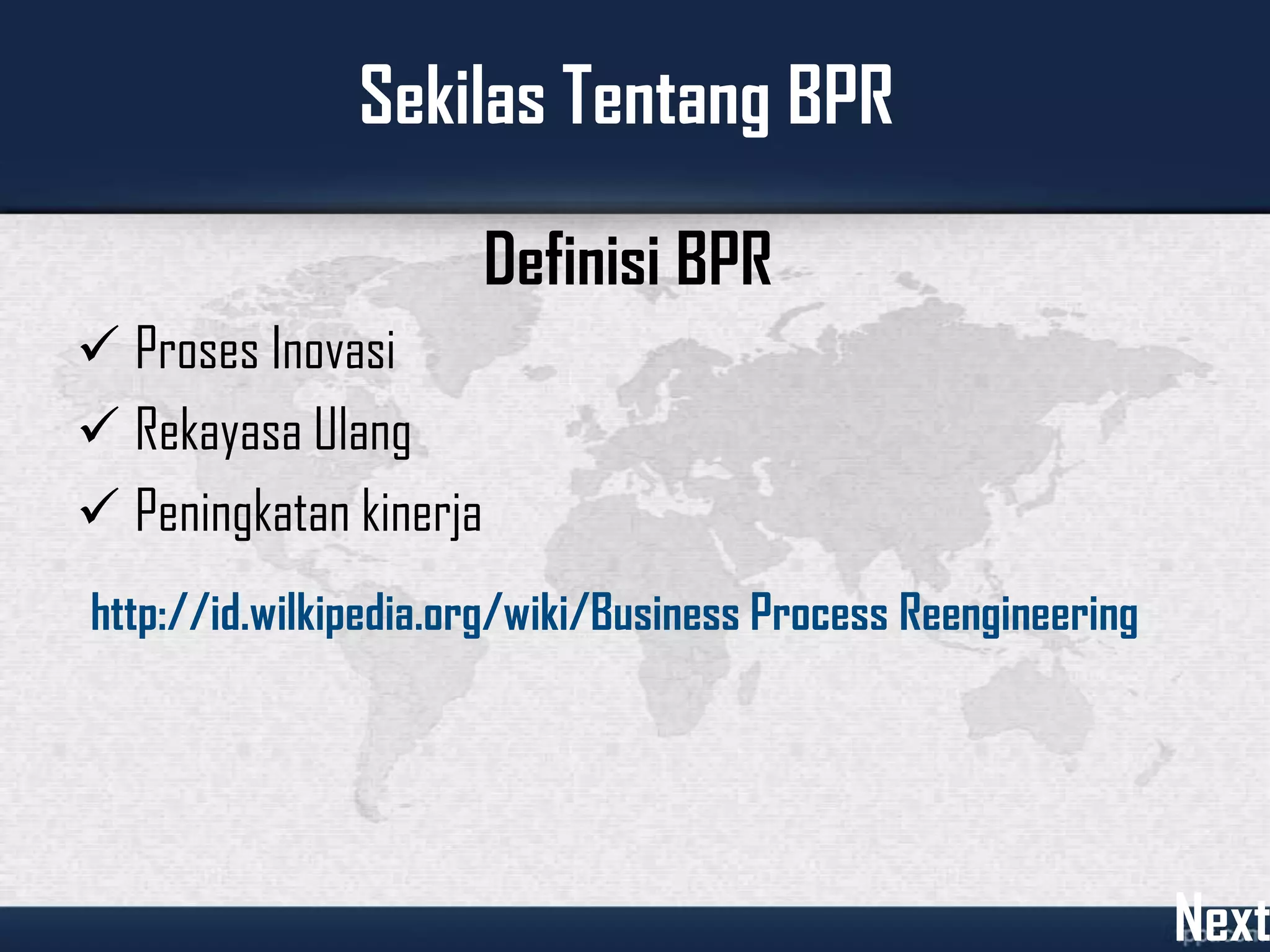 Matri SIM Lanjut (Implementasi BPR) | PPT