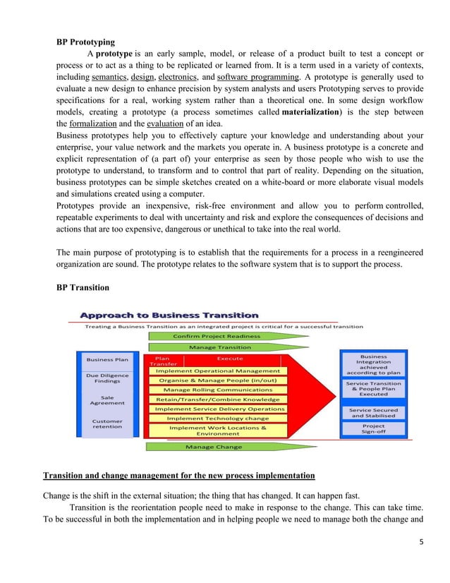 BUSINESS PROCESS REENGINNERING MODULE 4 | PDF