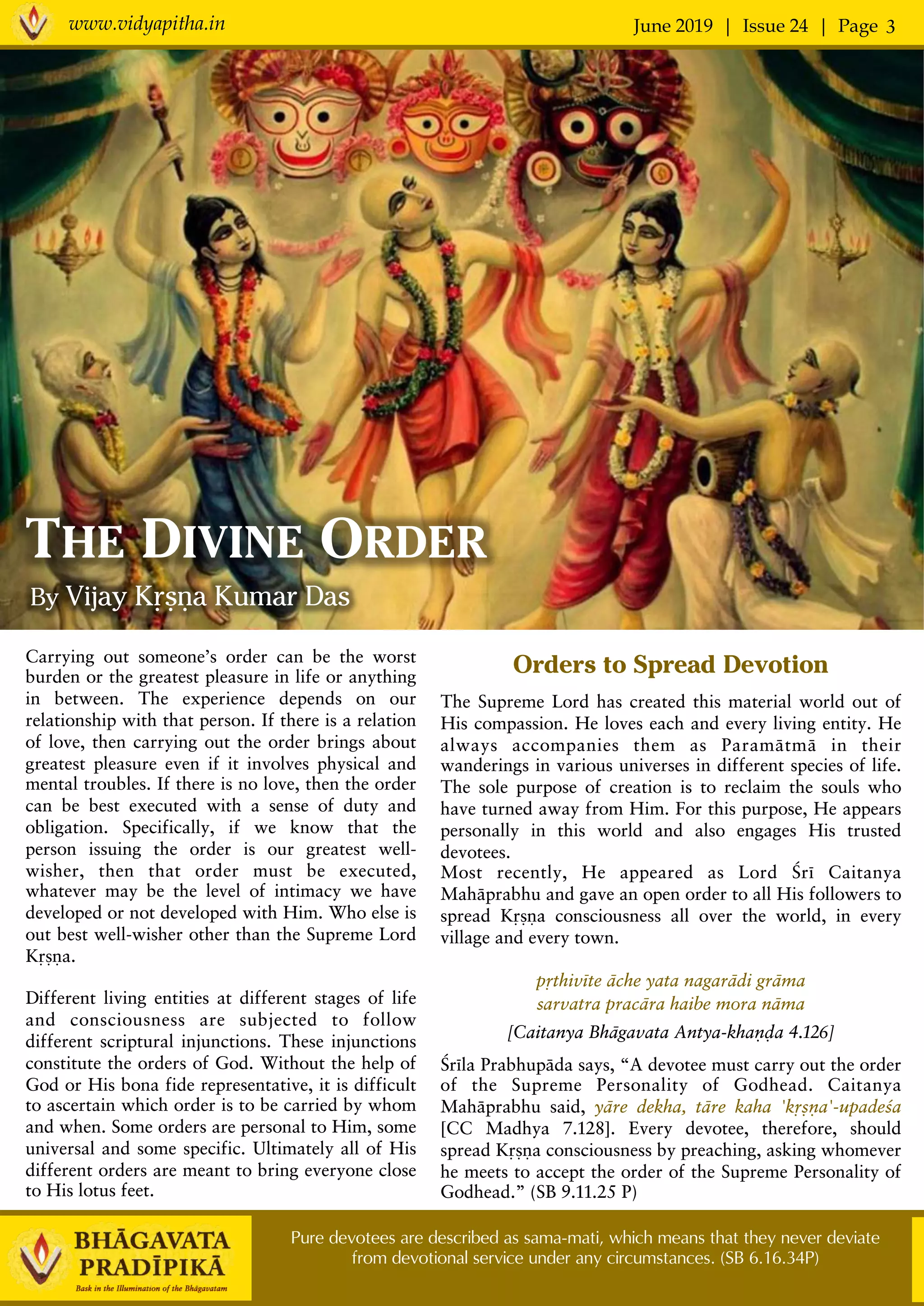 THE DIVINE ORDER | PDF