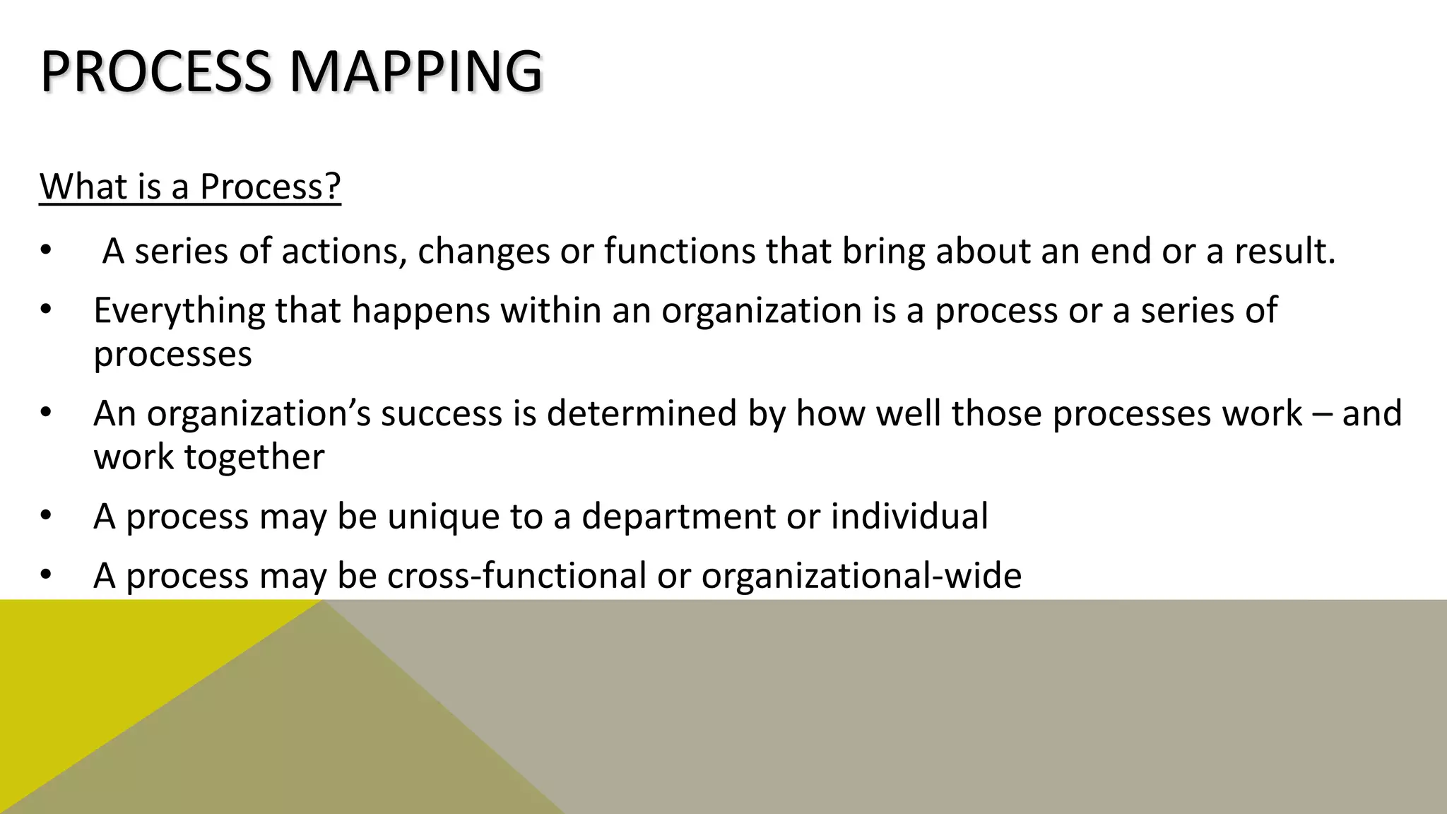PROCESS MAPPING AND PROCESS RECONSTRUCTIONS & DIAGRAMS | PPTX