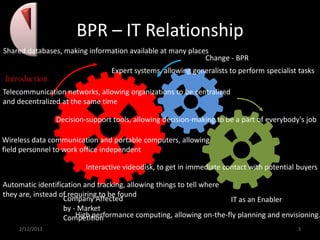 Bpr in it | PPTX