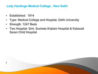BPR at Lady Harding Hospital New Delhi | PPTX