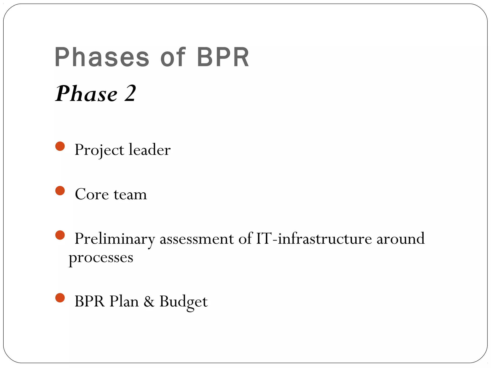 Bpr phases | PPT
