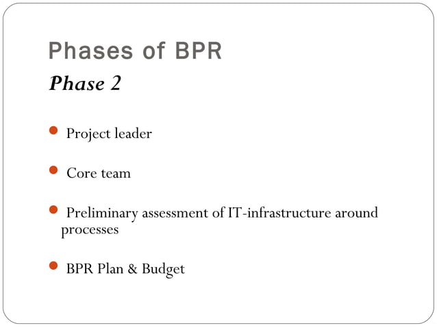Bpr phases | PPT