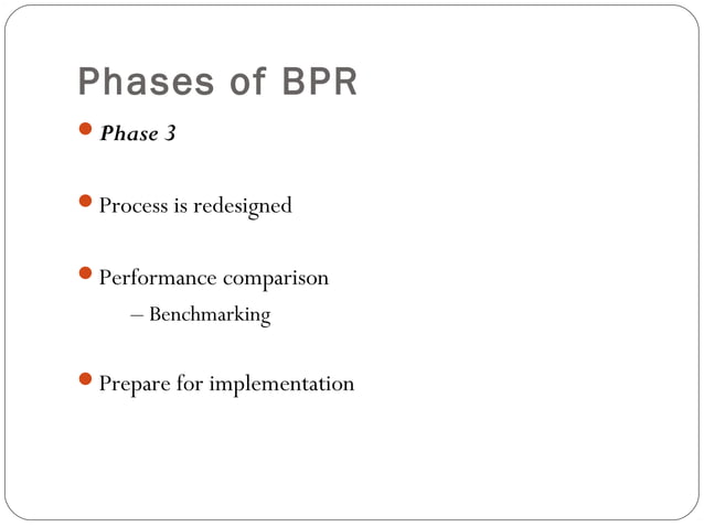 Bpr phases | PPT