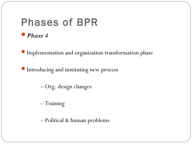 Bpr phases | PPT