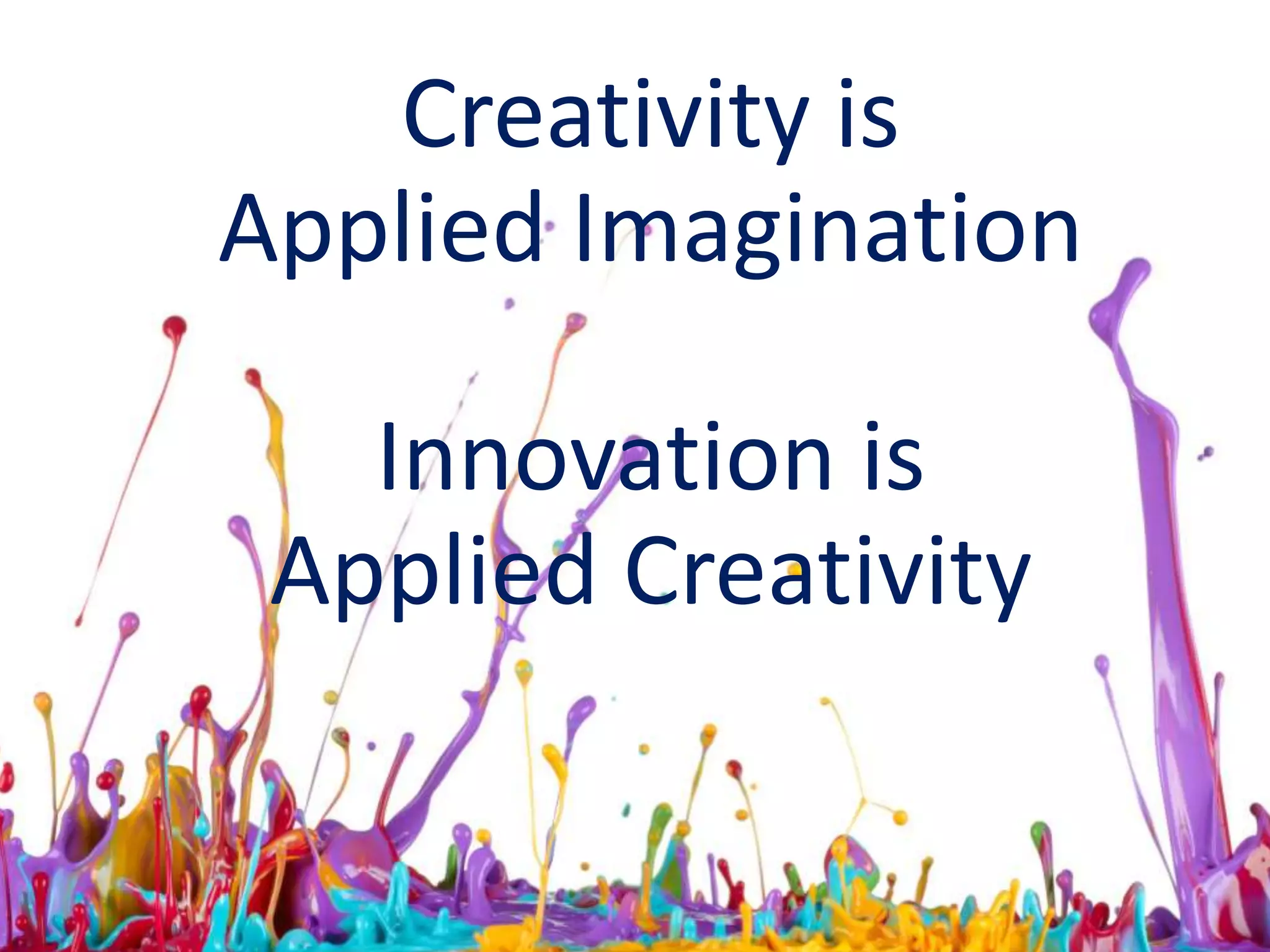 Introduction to Innovation | PPTX