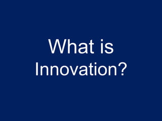 Introduction to Innovation | PPTX