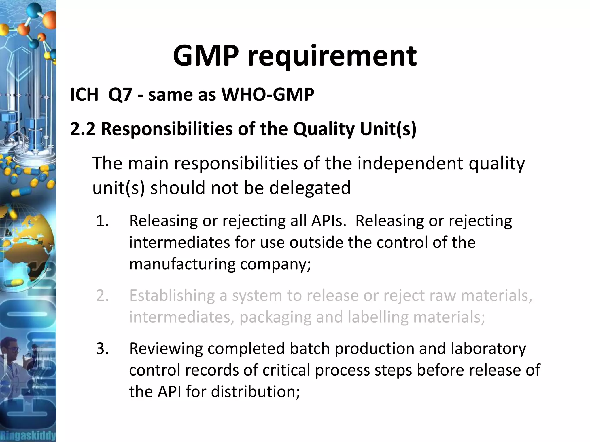 BPR review and batch release | PPTX