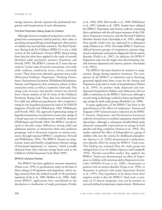 Bprs-C (Skala BPRS untuk anak) | PDF