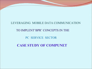 Bpr Slide Show1 | PPT