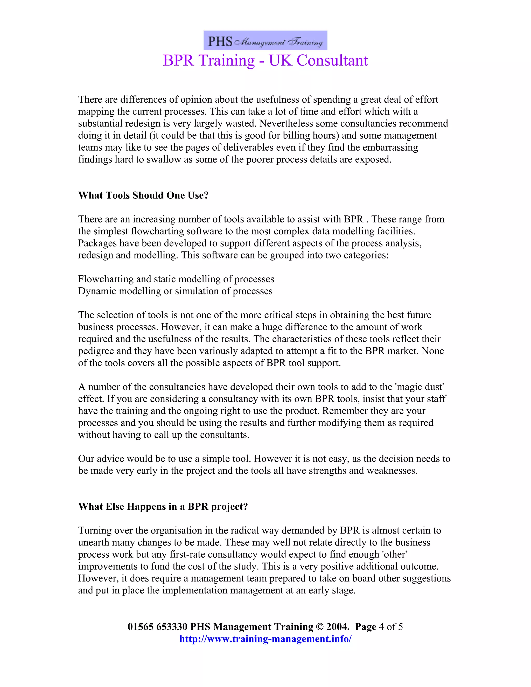 Bpr training | PDF