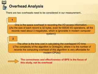 BPS: A Performance Metric of I/O System | PPTX