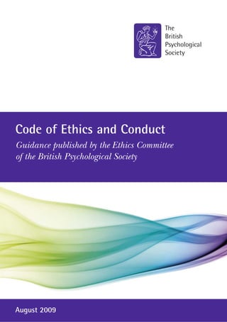 Bps code of ethics | PDF