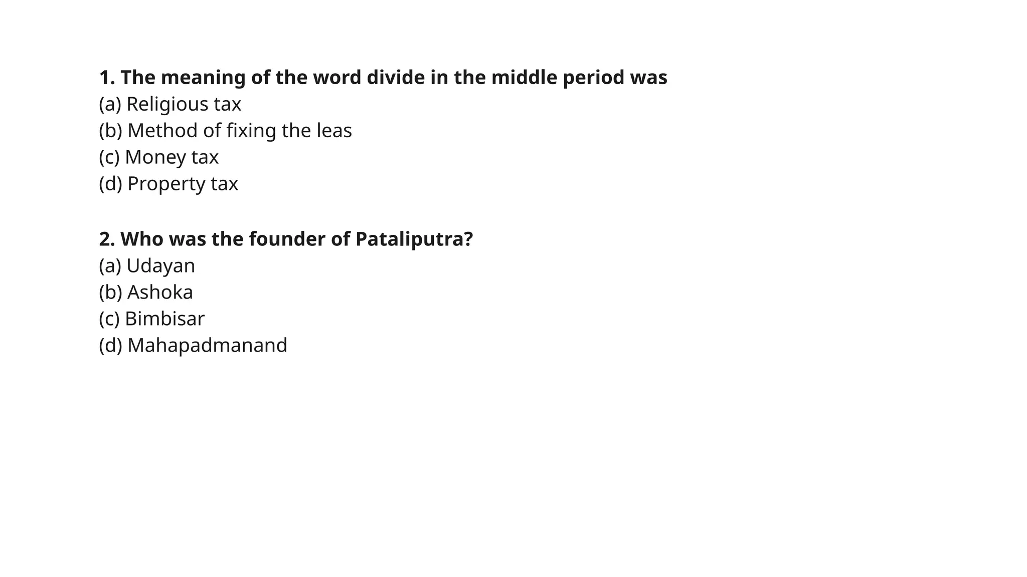 bpscpyq.pptx question for practice wise check | PPT