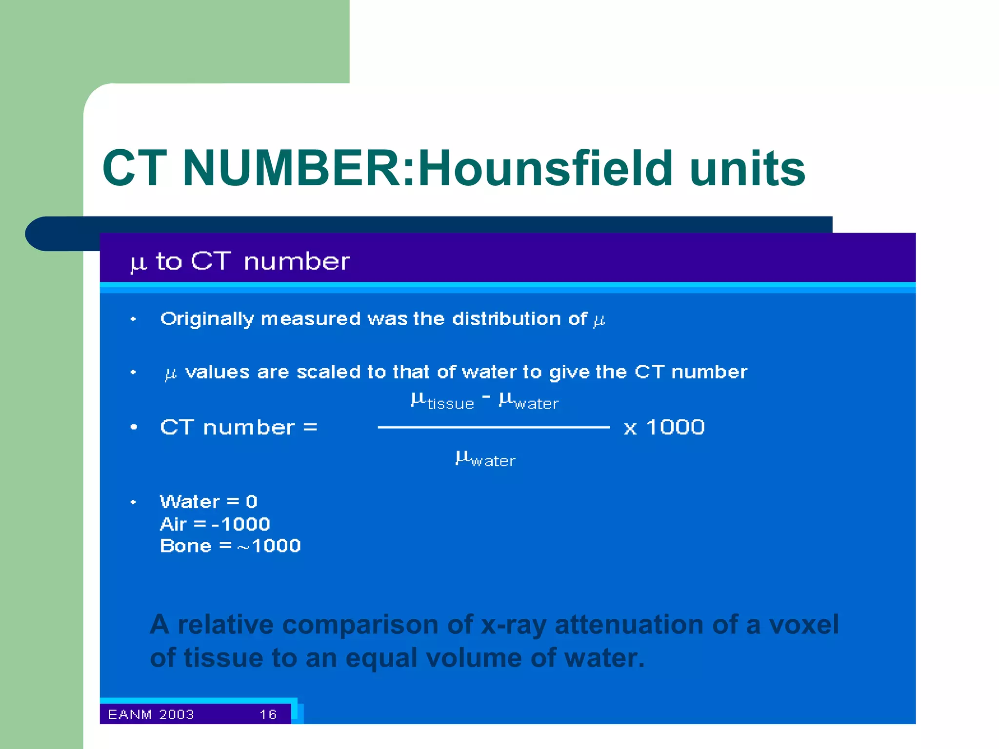 CT Physics | PPT