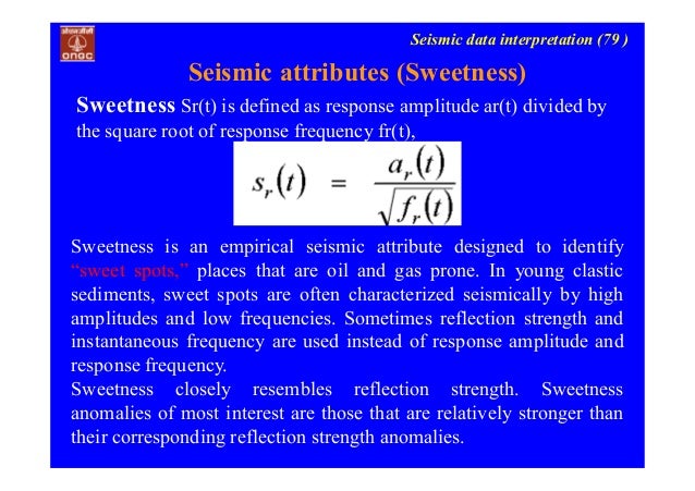 Bp sesmic interpretation