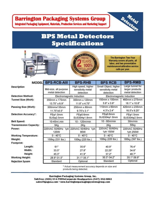 Bpsg Equipment Info Documents | PDF