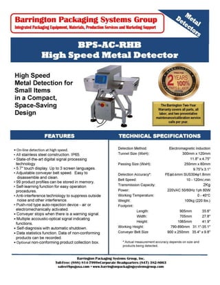 Bpsg Equipment Info Documents | PDF