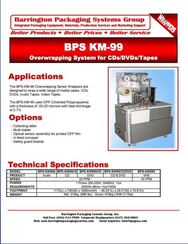 Bpsg Equipment Info Documents | PDF