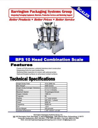 Bpsg Equipment Info Documents | PDF