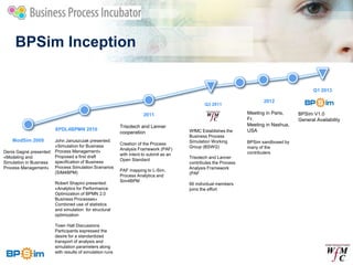 BPSim The Interchange Format | PPT