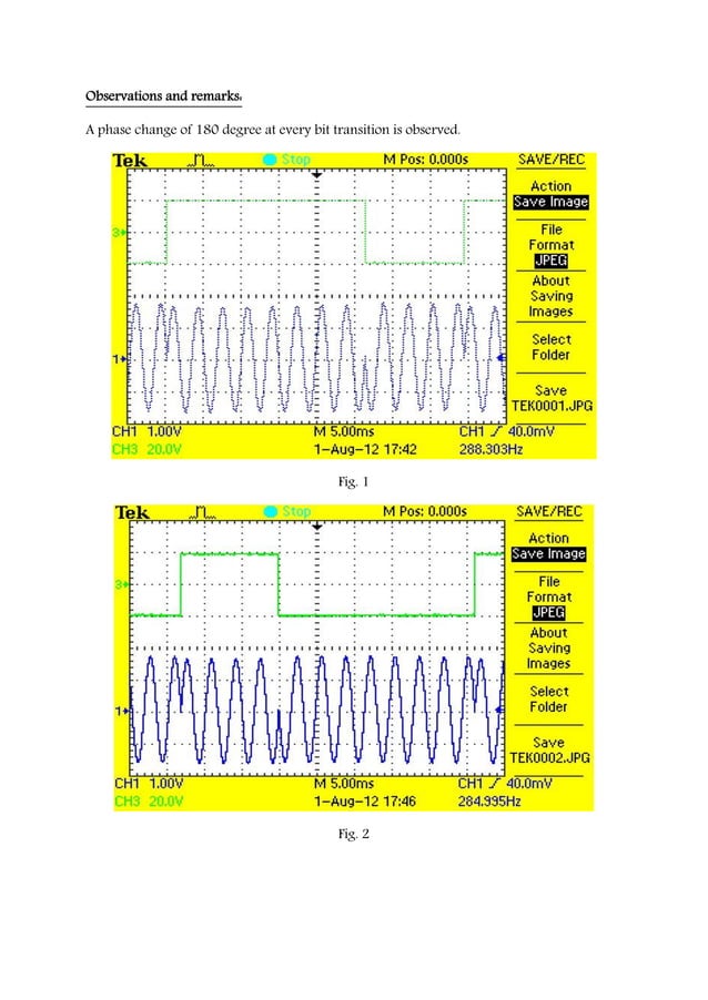 EEP306: Binary phase shift keying | PDF | Digital Audio | Computer Software and Applications