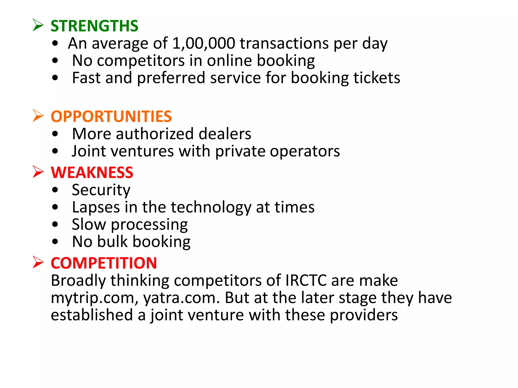 IRCTC,Indian Railway Catering and Tourism Corporation | PPTX