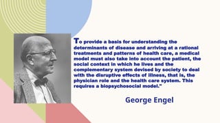 Comprehensive Overview of the Biopsychosocial Medical Model in Mental ...