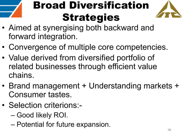 ITC : Diversification | PDF