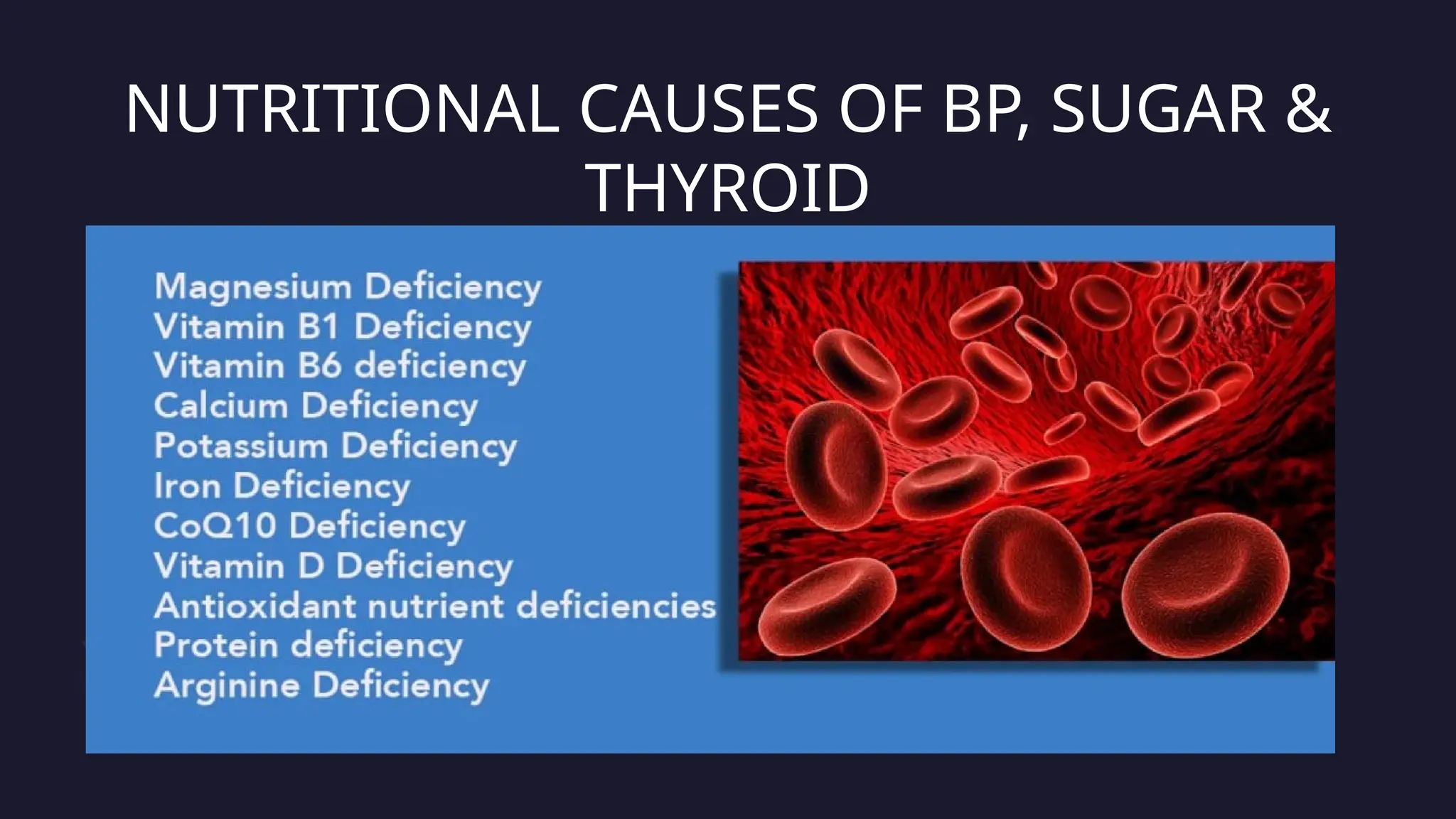 BP, SUGAR & THYROID.lifestyle disease and solution | PPTX