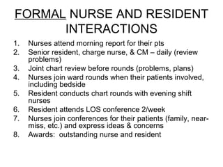 Training Residents and Nurses as Patient-Centered Care Teams by Smith ...