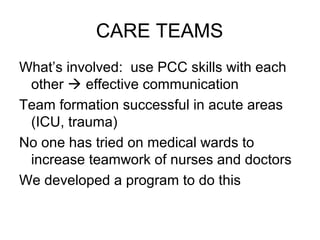 Training Residents and Nurses as Patient-Centered Care Teams by Smith ...