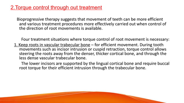 Bioprogressive theraphy | PPTX
