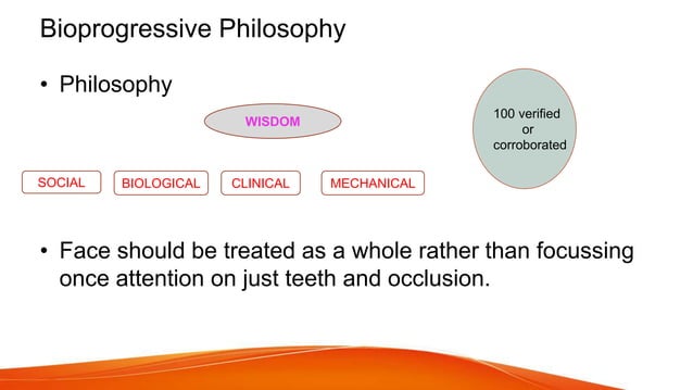 Bioprogressive theraphy | PPTX