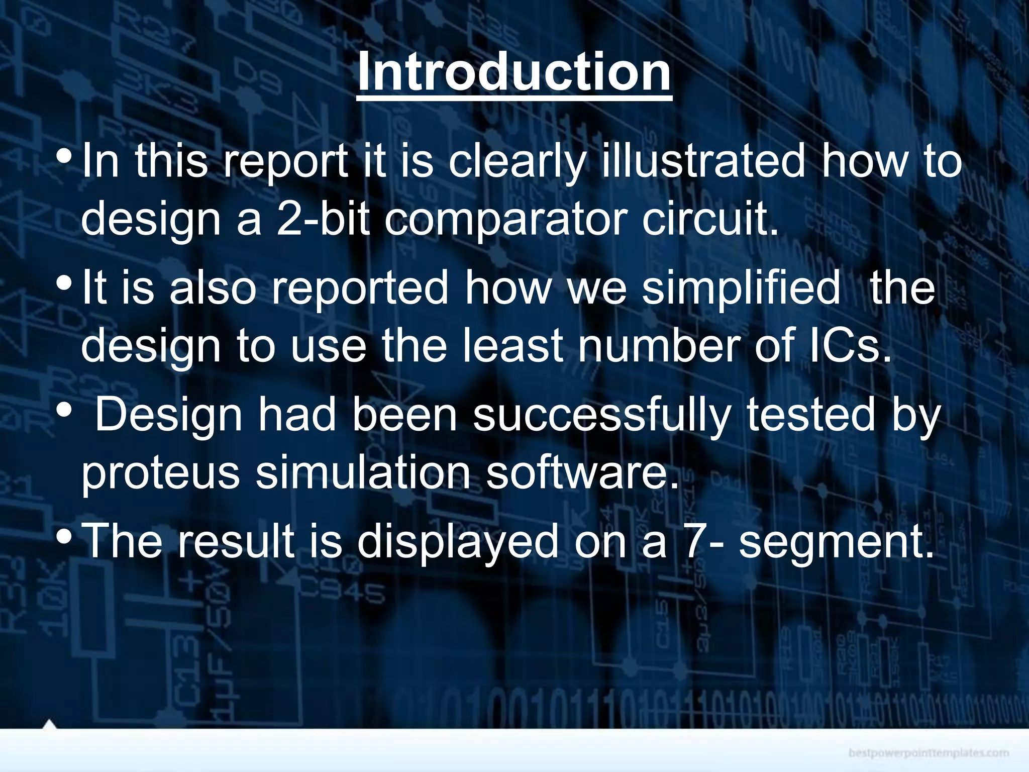 2-bit comparator | PPT
