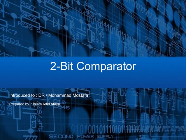 2-bit comparator | PPSX