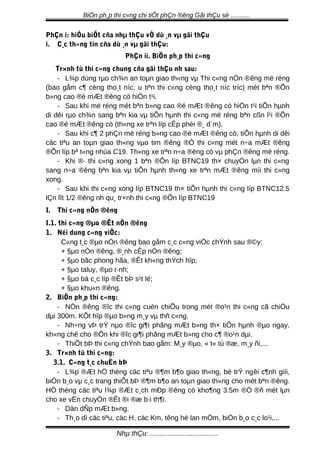 Biện pháp thi công chi tiết | PDF