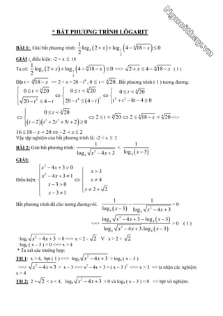 Bpt logarit ltdh 2013 | PDF