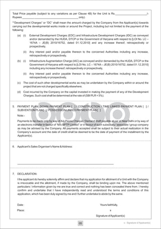 Bptp new-launch-sec-37d-gurgaon new-project_application_form_37-d ...
