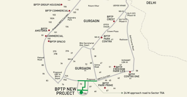 Bptp Pedestal | Bptp Floors Sector-70a Gurgaon - Bptp New Project | PPT