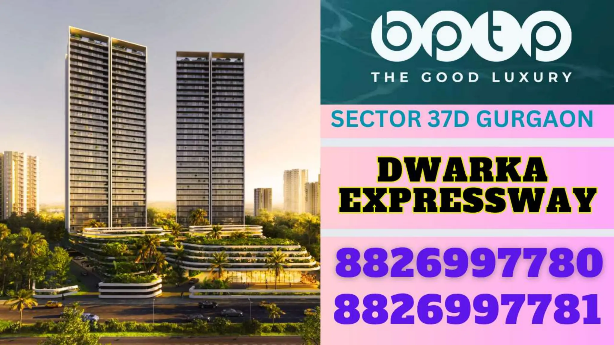 BPTP LTD Launching Soon Iconic Twin Towers Sector 37D Gurgaon ...