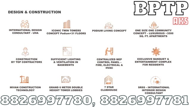 BPTP LTD Launching Soon Iconic Twin Towers Sector 37D Gurgaon ...