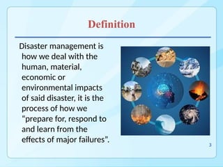 DISASTER, TYPES AND ITS MANAGEMENT (BPUDM) | PPTX
