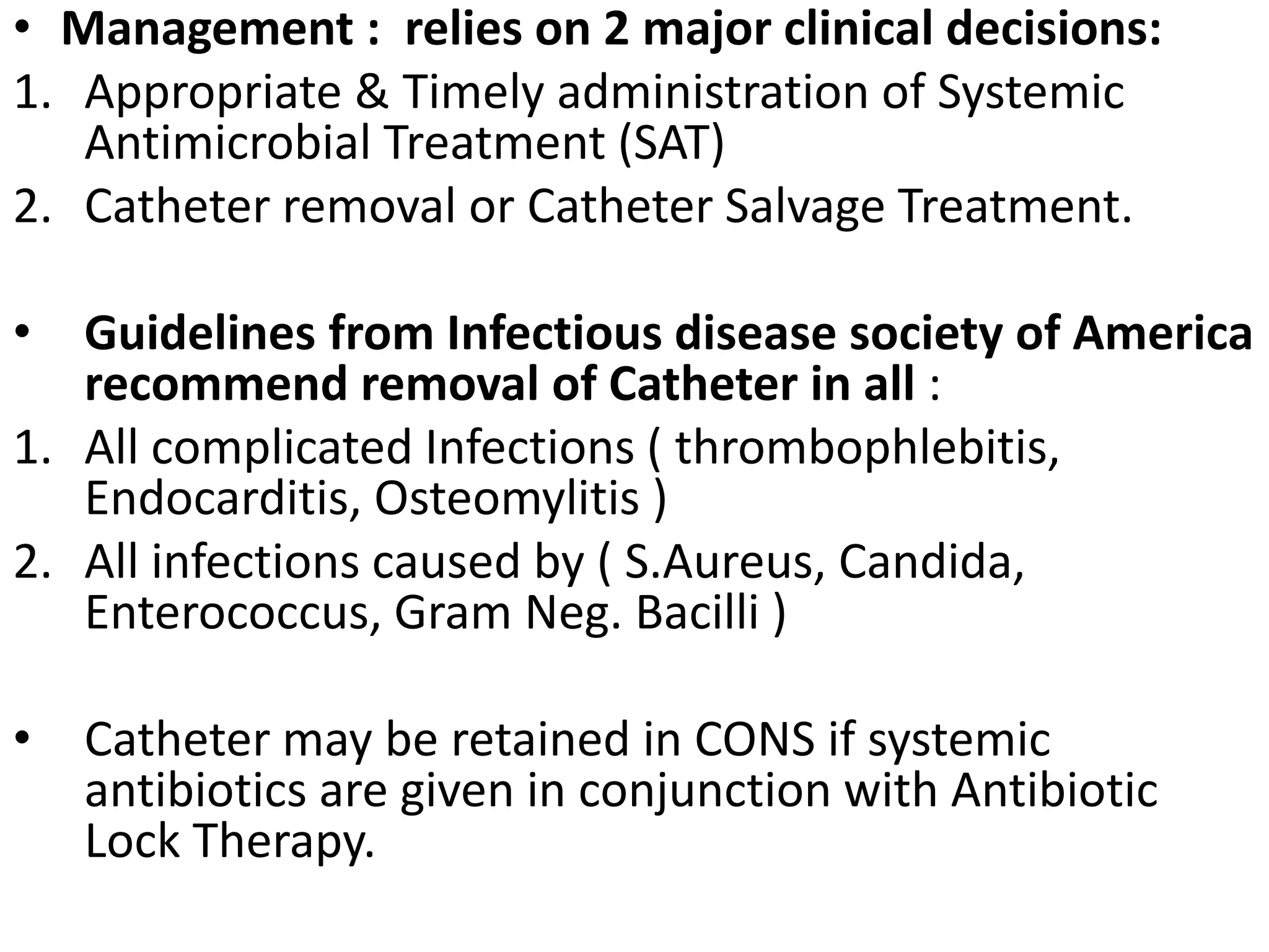 Catheter associated blood stream infections | PPTX