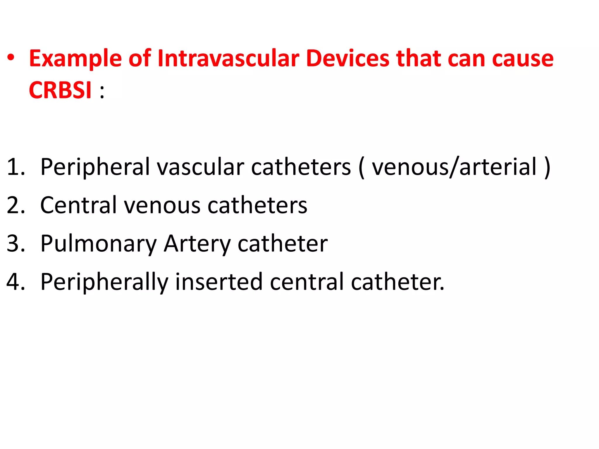 Catheter associated blood stream infections | PPTX
