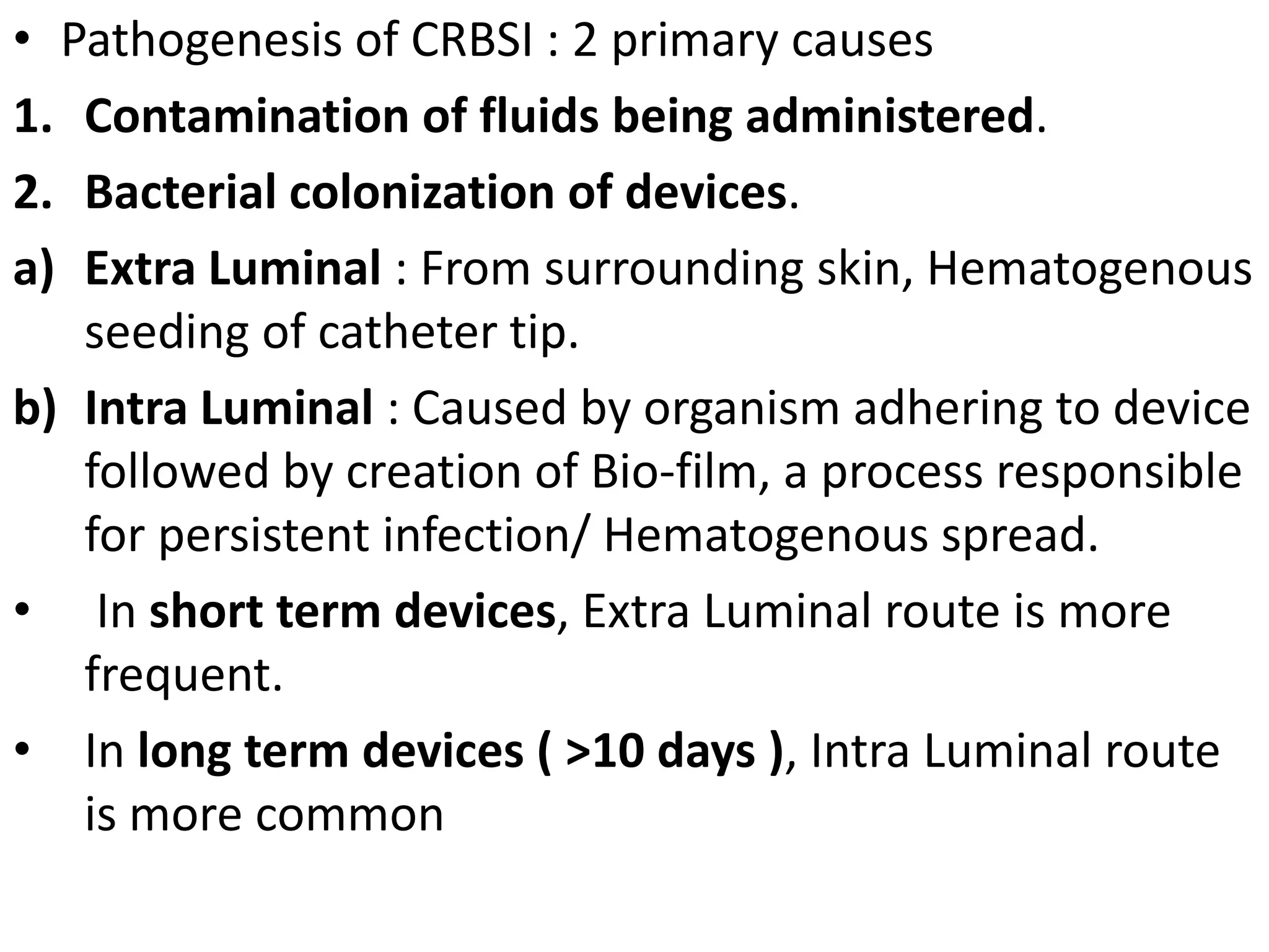 Catheter associated blood stream infections | PPTX