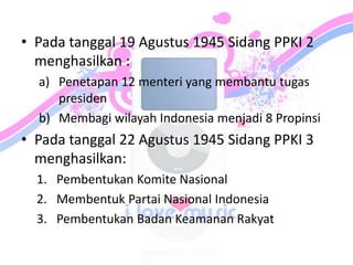 BPUPKI dan PPKI | PPTX