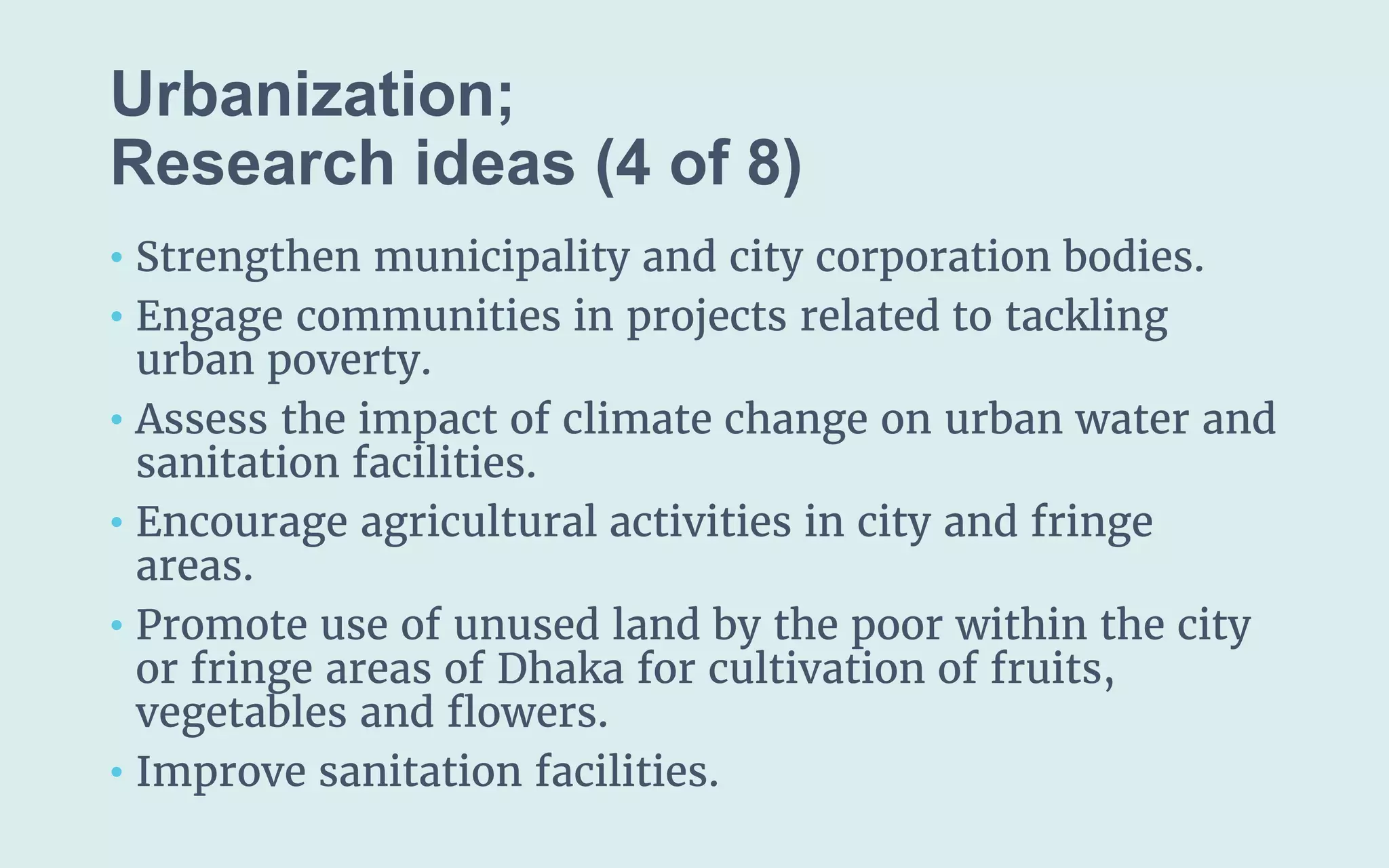 Top Ideas for Urbanization | PPT